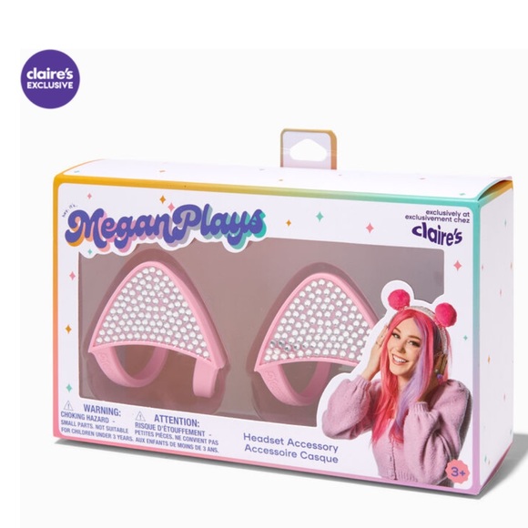 Claire's | Accessories | Meganplays Claires Exclusive Bling Cat Ears ...